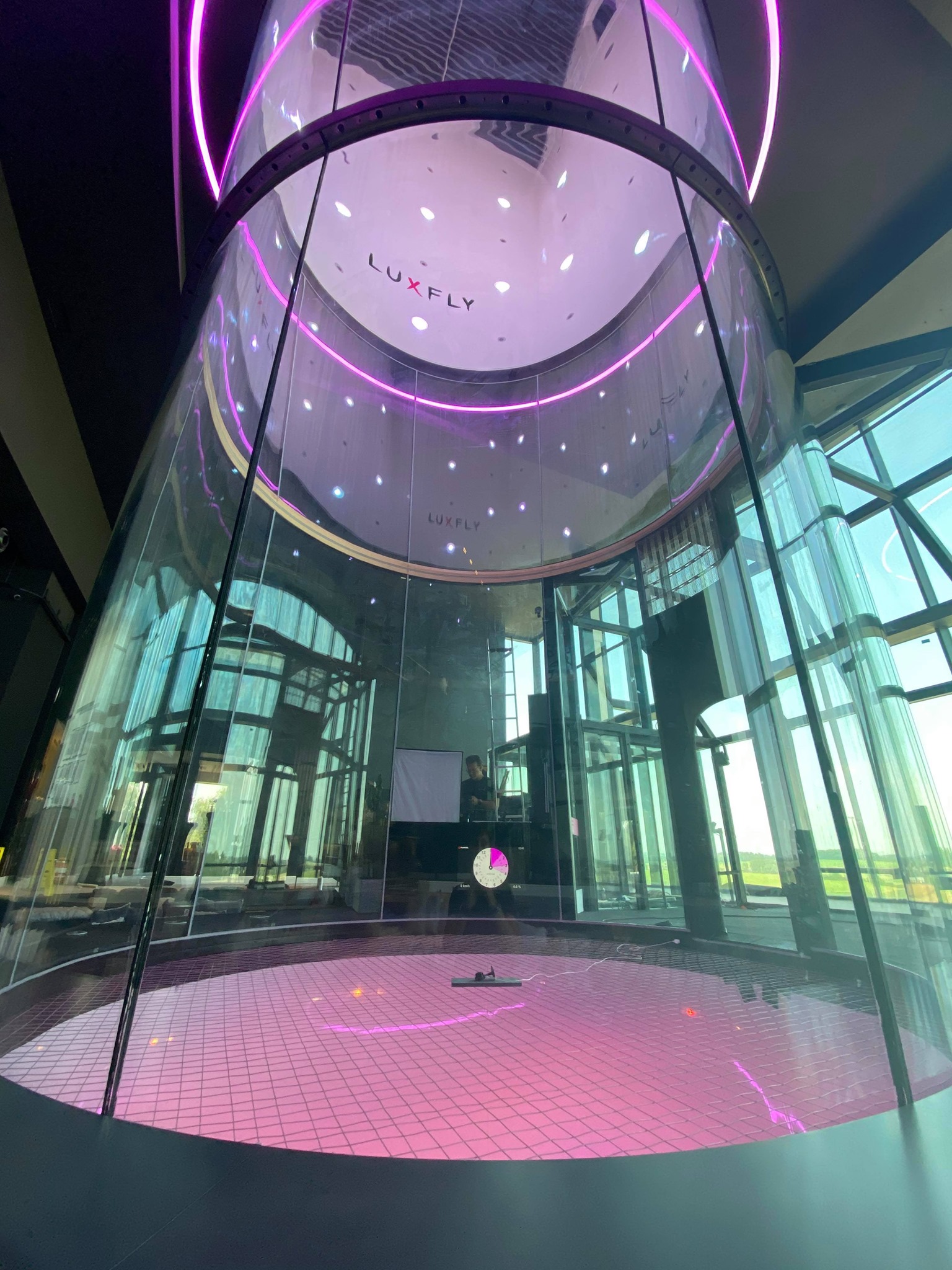 Luxfly Skydive TUNN3L Installation: Celebrating a New Era of Aerial ...