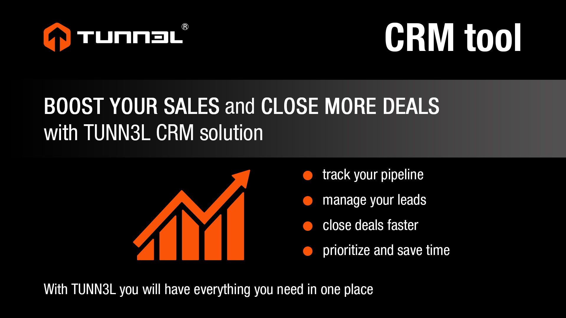 Sales by Up to 38% with TUNN3L's Integrated CRM Tool - Business Insights